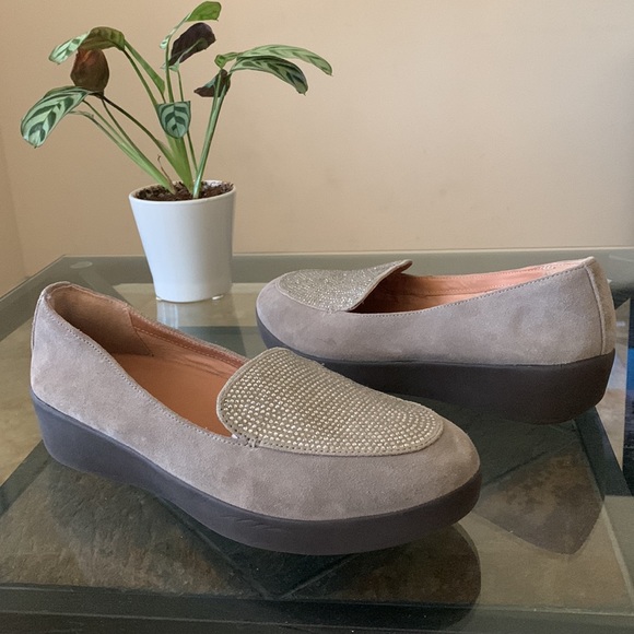 Fitflop | Shoes | Fitflop Crystal Sneaker Loafer | Poshmark